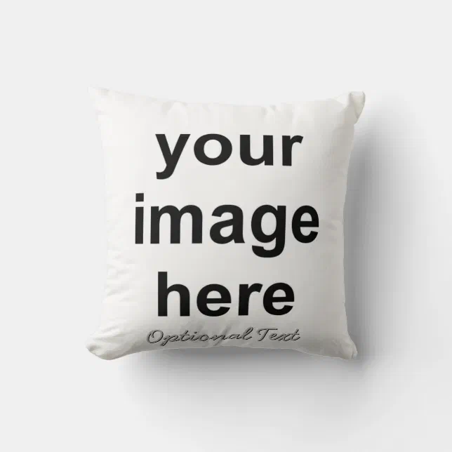 Create Your Own Custom Photo Cushion | Zazzle