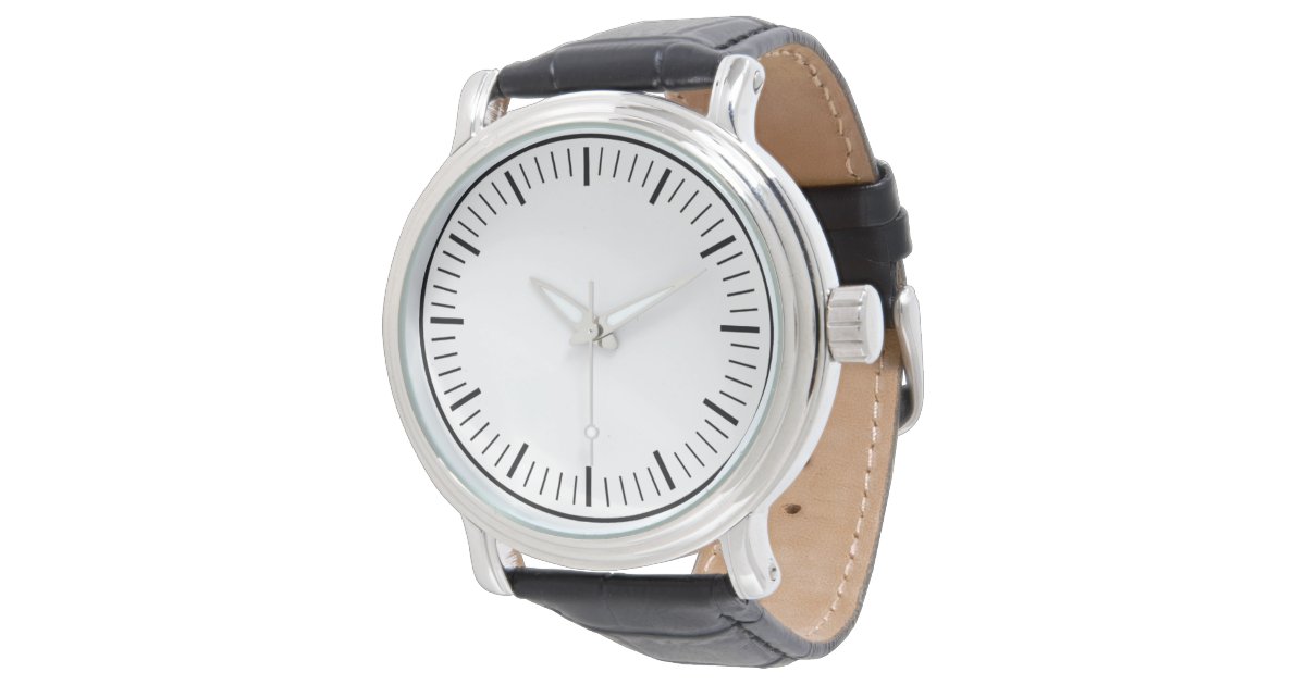 Create Your Own Customise Design Wrist Watch | Zazzle