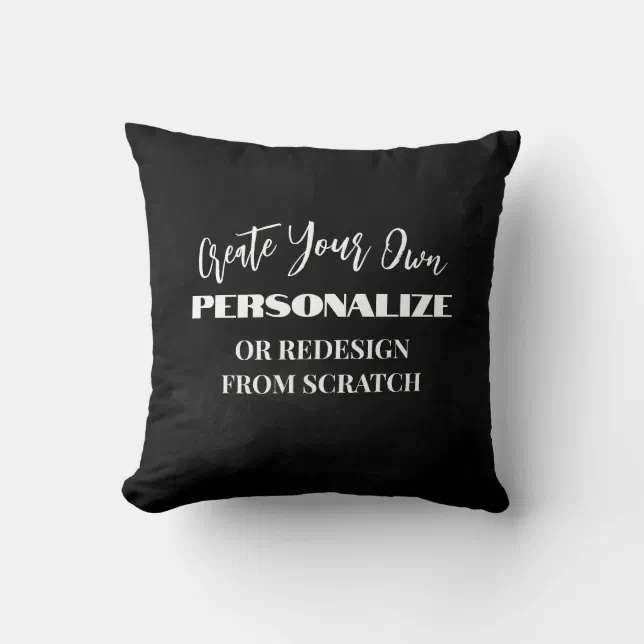 Create Your Own - Design a Custom Cushion | Zazzle