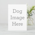 Create Your Own Dog Image Invitation | Zazzle