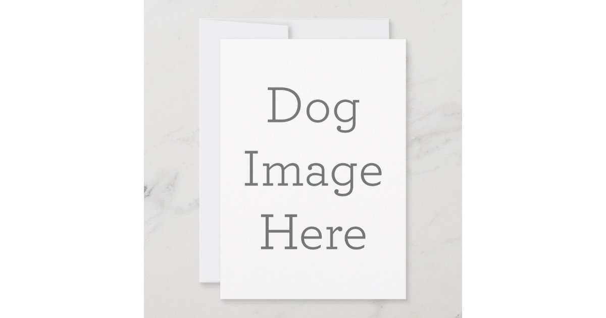 Create Your Own Dog Image Invitation | Zazzle