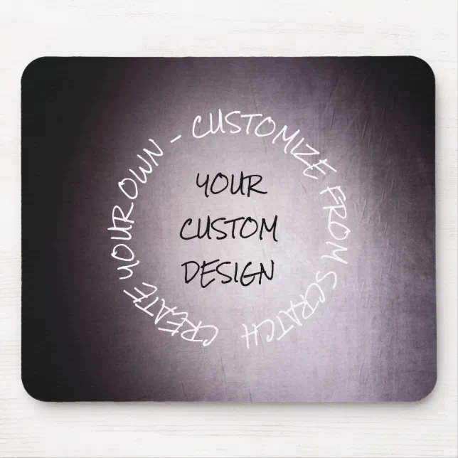 Create Your Own Fully Customised Mouse Mat | Zazzle