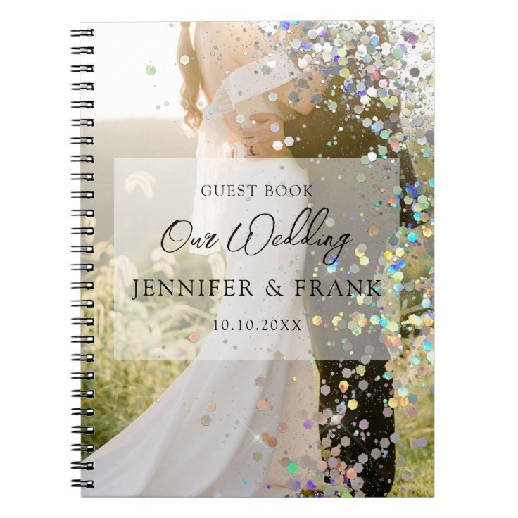 Create Your Own Guest Book Wedding Modern Glitter Zazzle create-your-own-guest-book-wedding-modern-glitter-zazzle