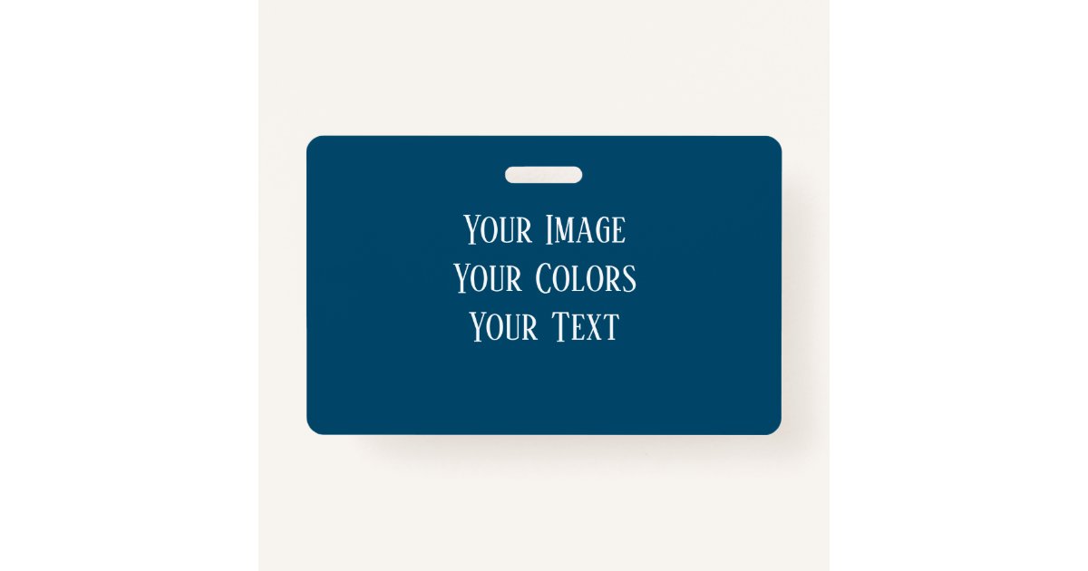 Create Your Own ID Badge | Zazzle