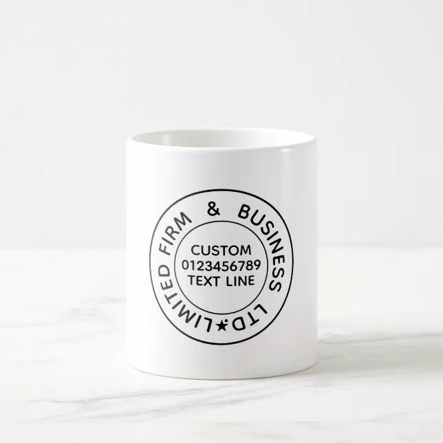 Create Your Own Personalised Template text Coffee Mug | Zazzle