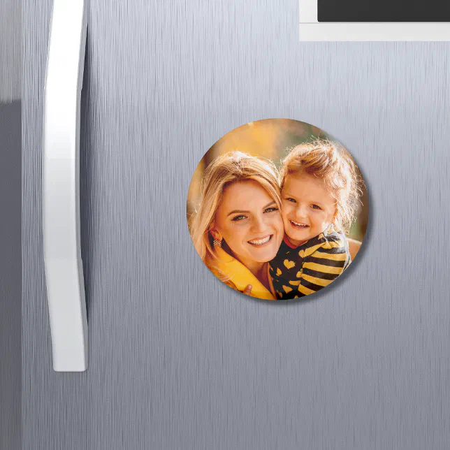 Create Your Own Photo Personalised Custom Magnet | Zazzle