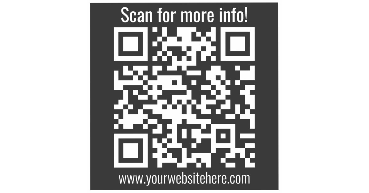 Create Your Own Qr Code Transperant Zazzle