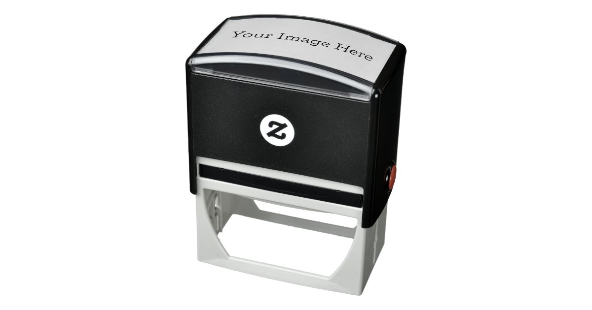 Create Your Own Self Inking Rubber Stamp | Zazzle