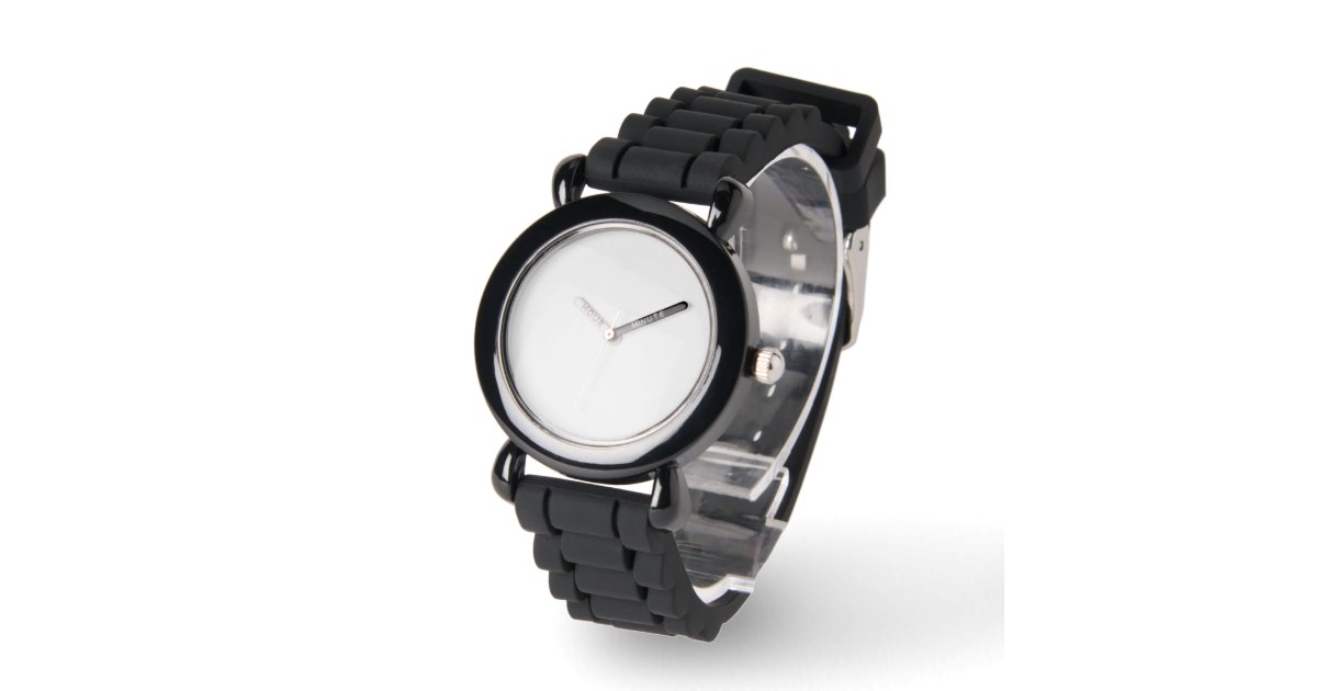 Create Your Own White Custom Watch | Zazzle
