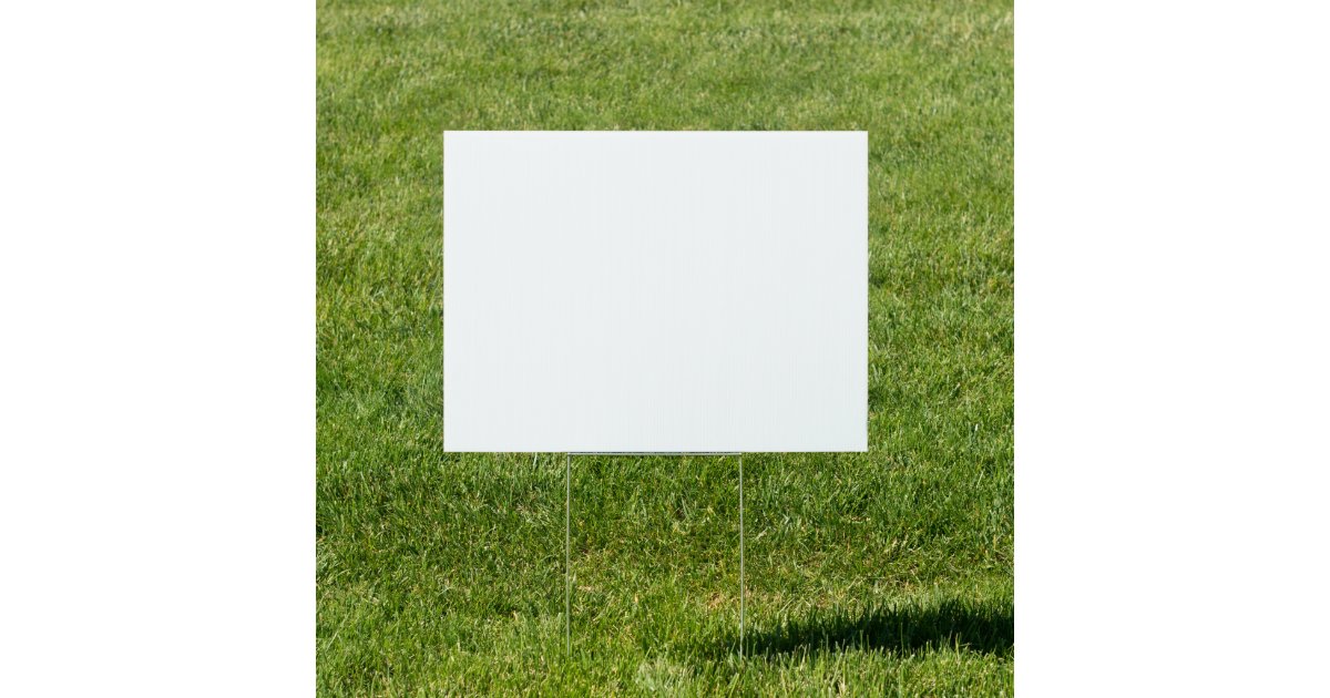 Create Your Own Yard Sign | Zazzle