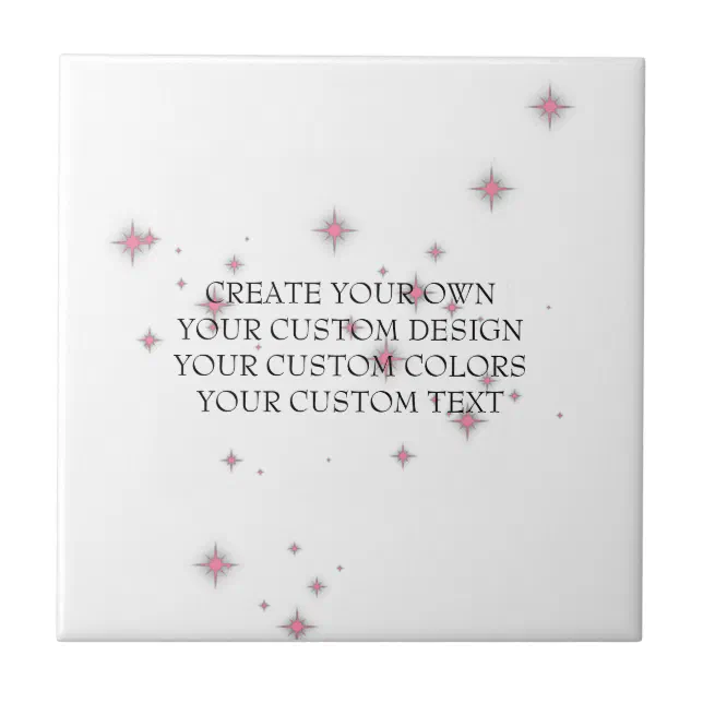 Create Your Own - Your Image Here - Tile | Zazzle