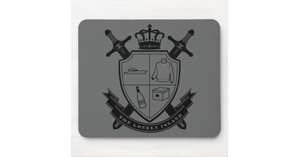 Crest Mouse Mat | Zazzle