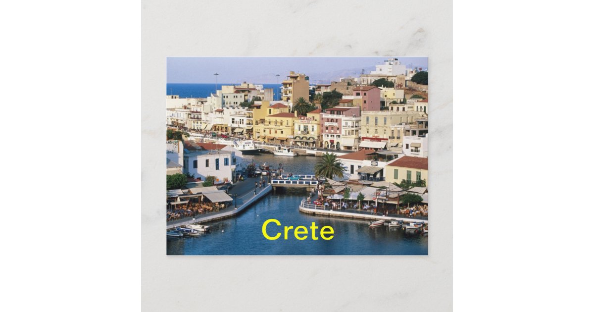 Crete postcard | Zazzle