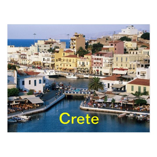 Crete postcard | Zazzle.co.uk