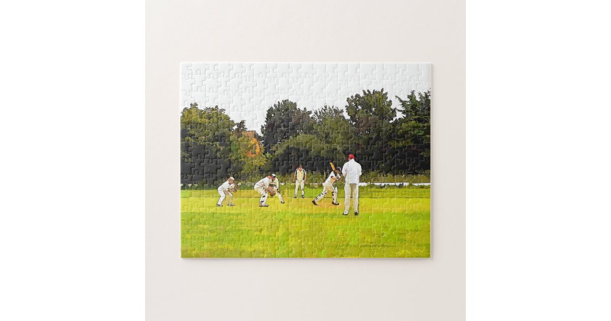 CRICKET JIGSAW PUZZLE | Zazzle