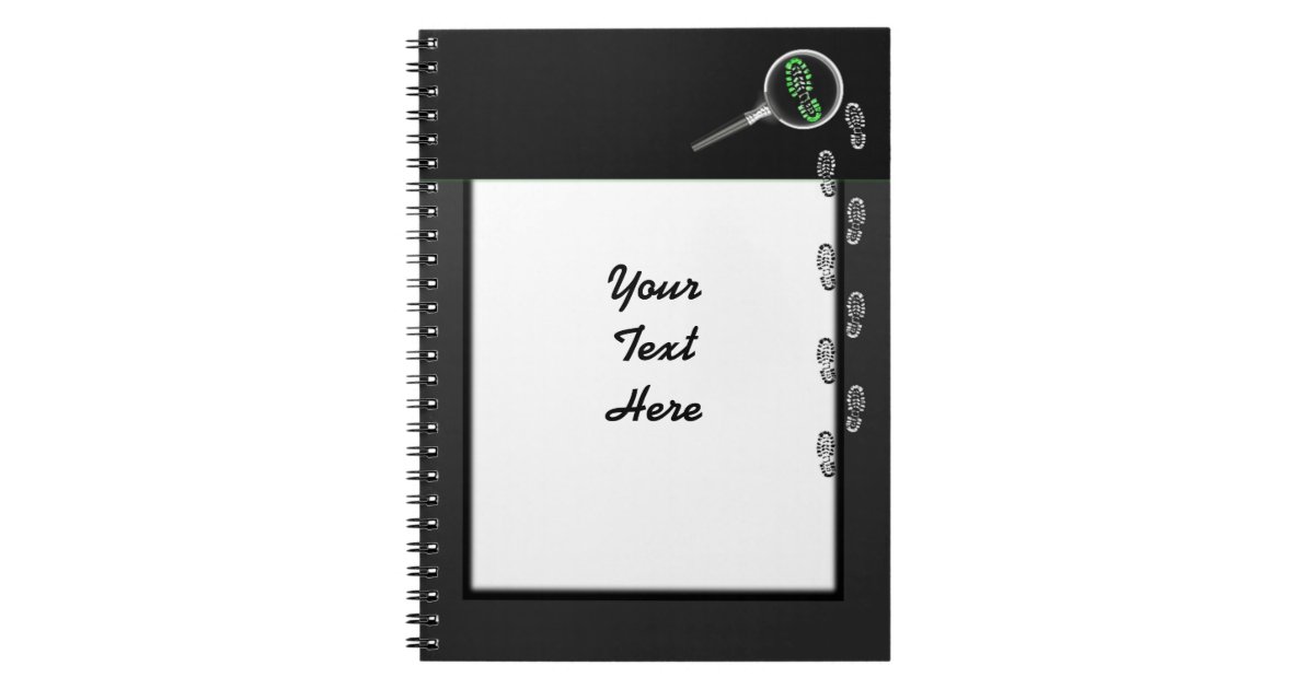Crime Scene Investigator Notebook | Zazzle