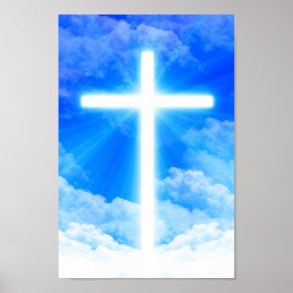 Cross Christian Posters & Prints | Zazzle UK