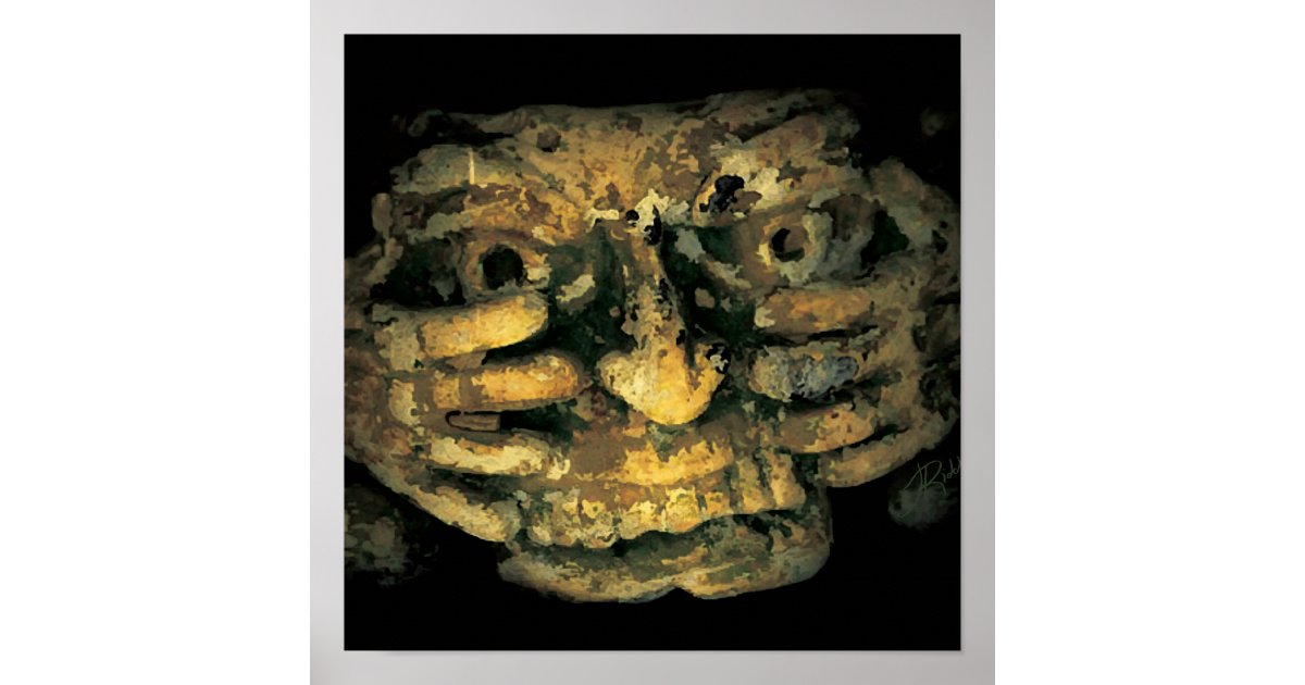 Crouching Sculpture Poster | Zazzle