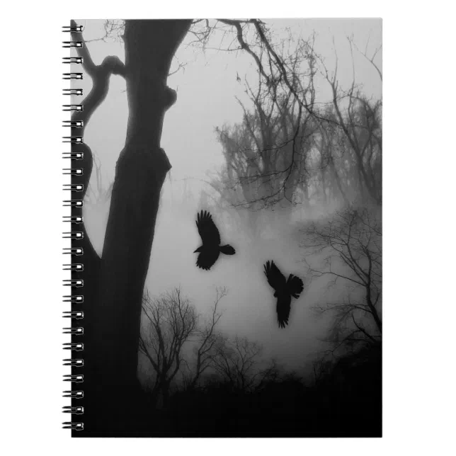 Crows Deep In The Forest Notebook | Zazzle