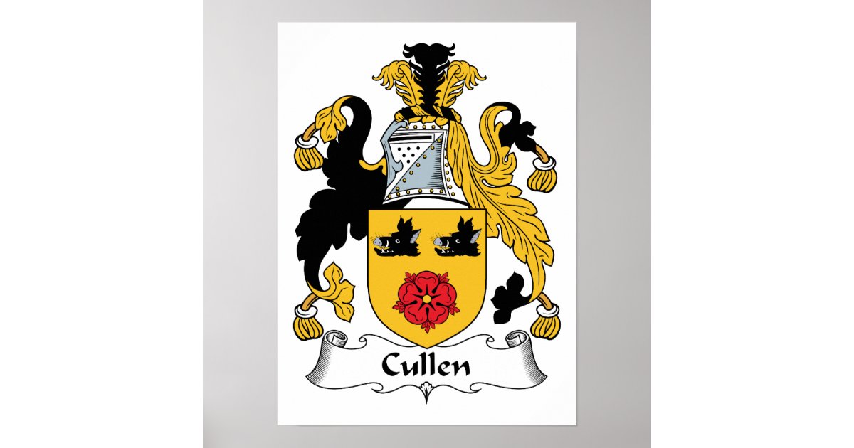Cullen Family Crest Poster | Zazzle