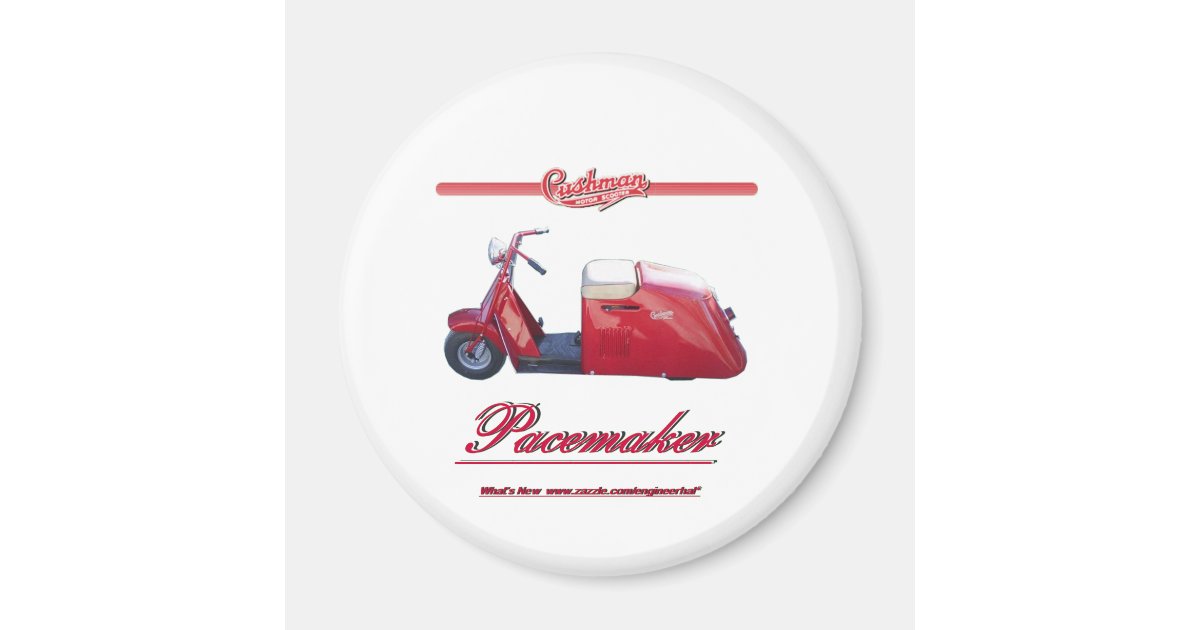 Cushman Pacemaker Magnet | Zazzle