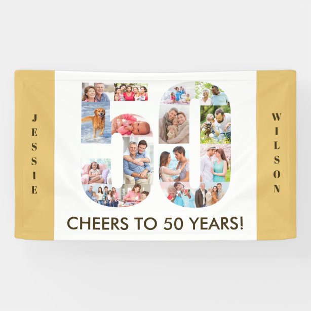 Happy 50th Birthday Posters & Prints | Zazzle UK