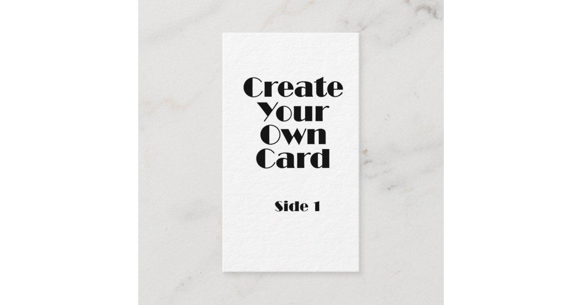 Custom Company Logo Create Your Own Business Card | Zazzle