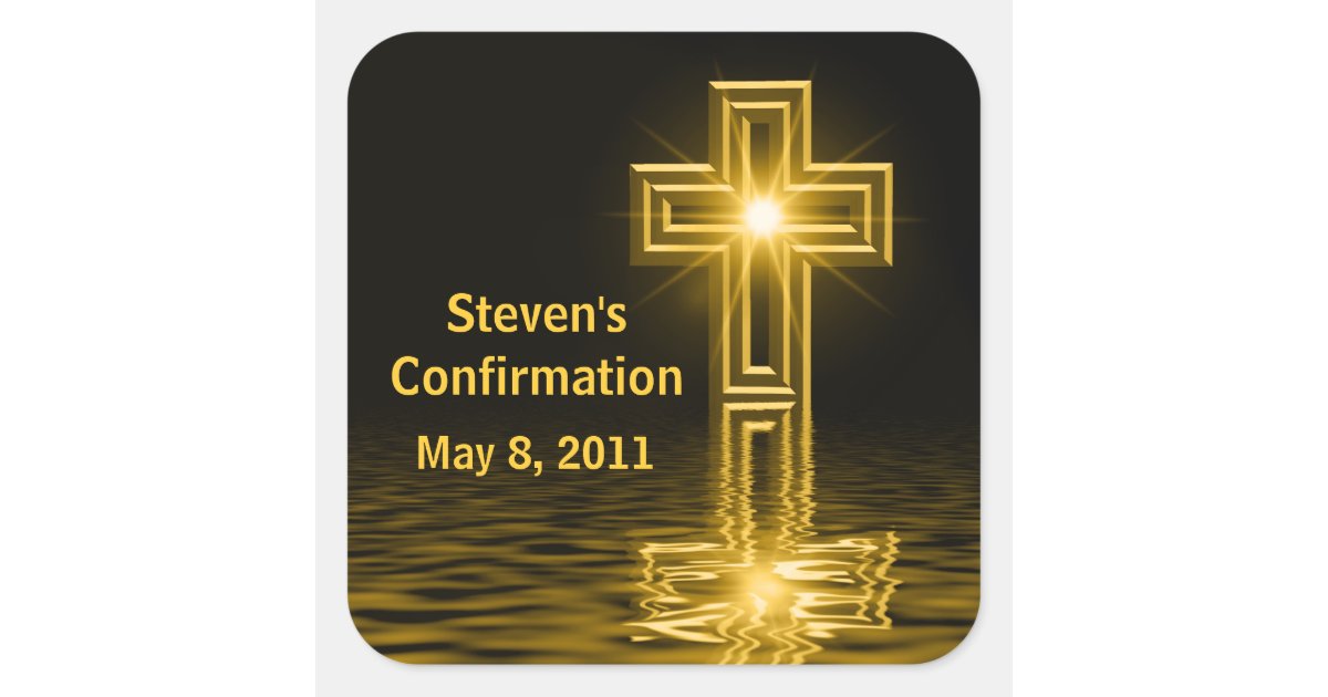 Custom Confirmation Stickers | Zazzle