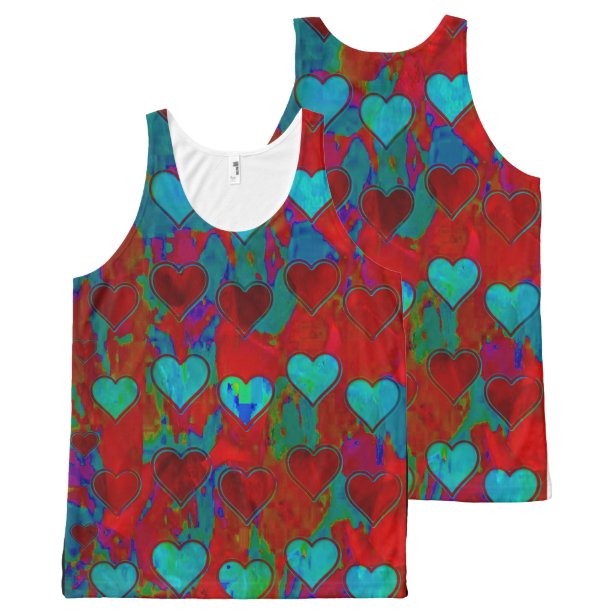 Heart Tank Tops | Zazzle.co.uk