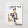 Custom Mailman Letter Carrier Thank You Card | Zazzle