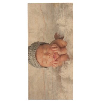 Custom Newborn Photo USB Flash Drive | Zazzle