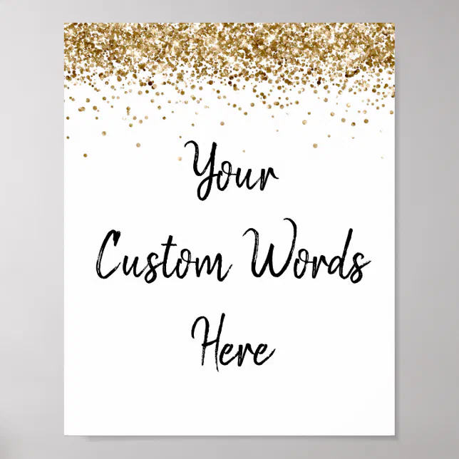 Custom Personalised Birthday Sign Party Photo Prop | Zazzle