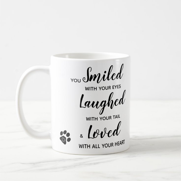 Custom Photo Keepsake Pet Dog Memorial Coffee Mug | Zazzle