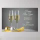 Custom text Champaign Party poster | Zazzle