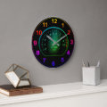 Customisable Automotive Car Themed Clock | Zazzle