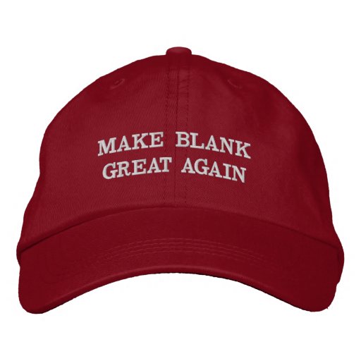 Customisable Make (Your Text) Great Again Hats | Zazzle.co.uk