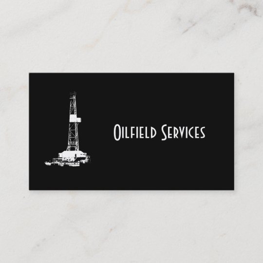 Customisable Oilfield Business Card | Zazzle.co.uk