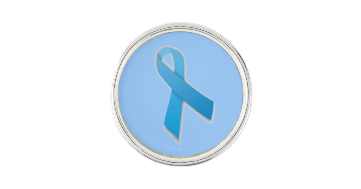 Customisable Prostate Cancer Lapel Pin | Zazzle