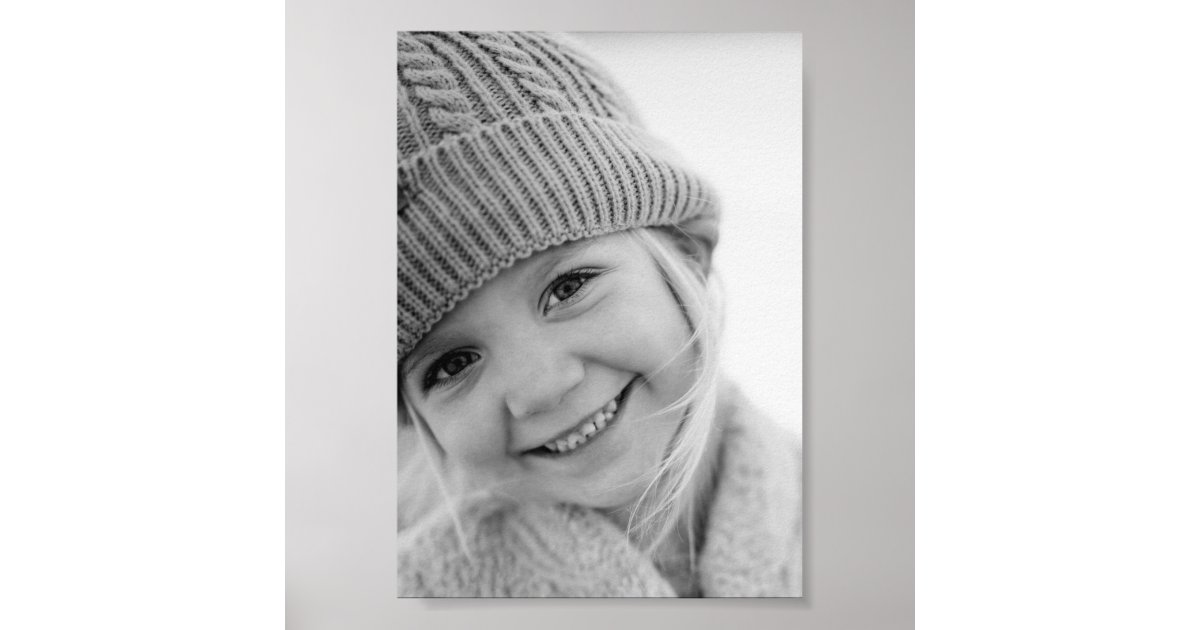 Customised Personalised Create Your Own Photo Poster | Zazzle