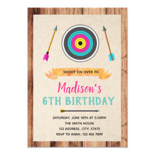 Archery Invitations | Zazzle UK