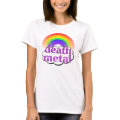 Cute Death Metal Rainbow Shirt | Zazzle