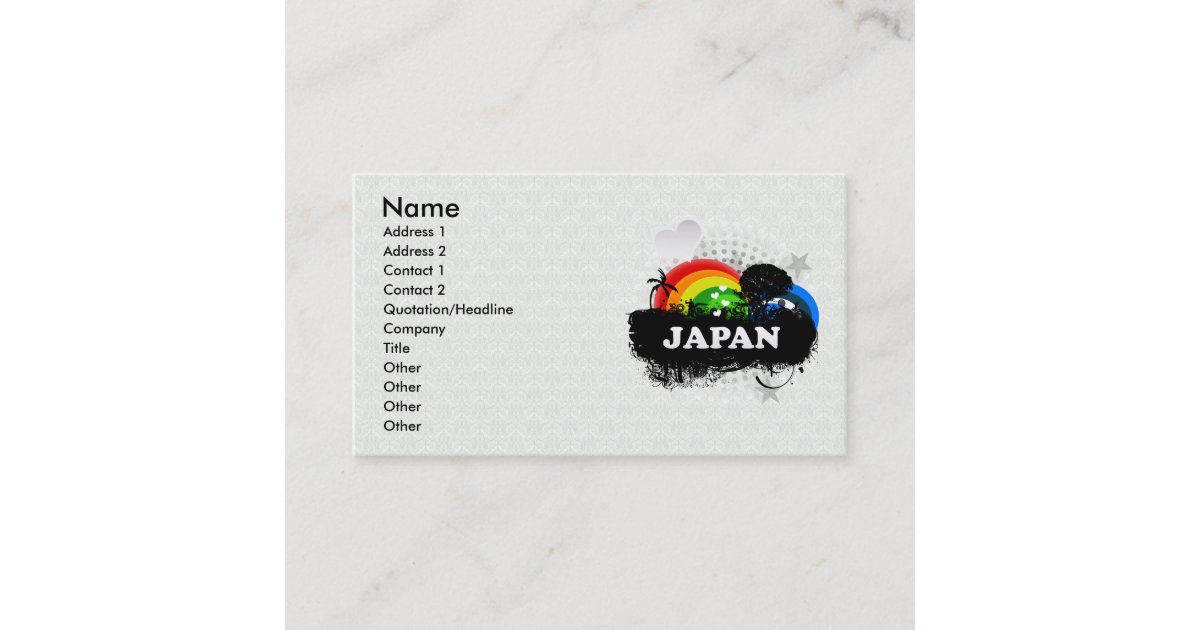 Cute Fruity Japan Business Card | Zazzle