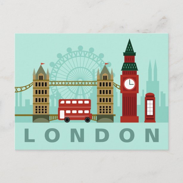 London Postcards | Zazzle UK