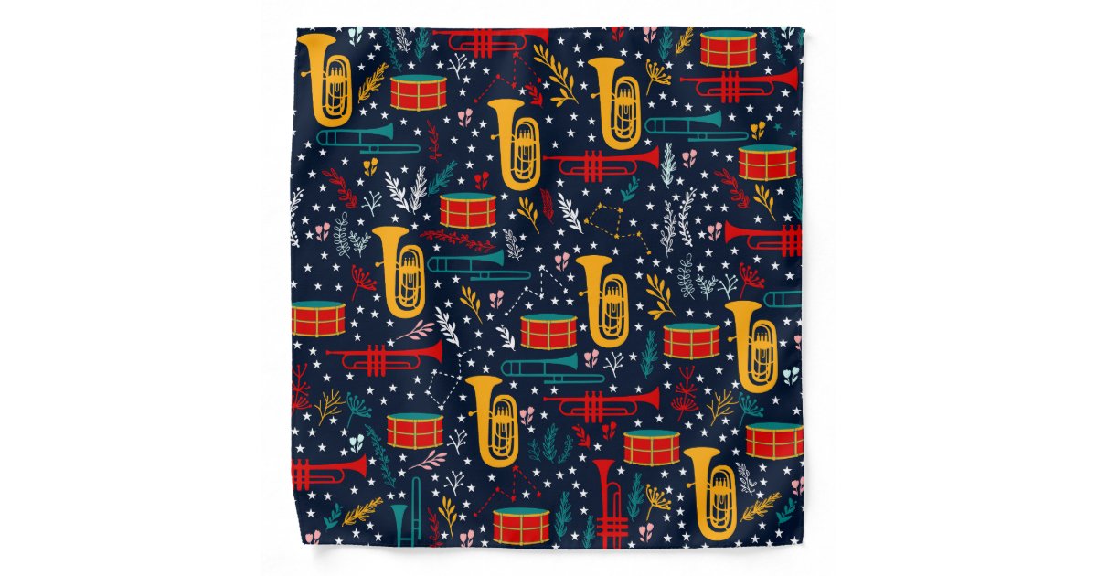 Cute Marching Band Bandanna | Zazzle
