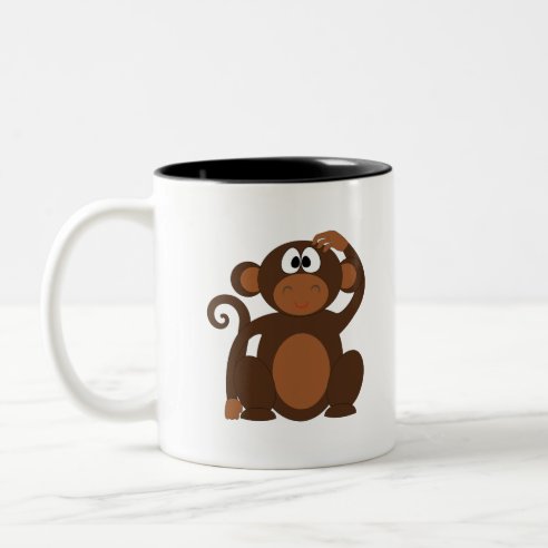 Happy Monkey Coffee & Travel Mugs | Zazzle UK