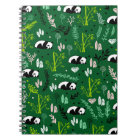 Panda heart notebook | Zazzle.co.uk
