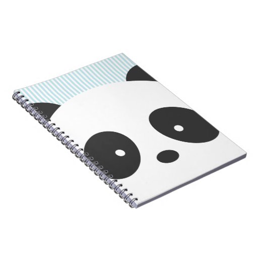 Cute panda notebook | Zazzle