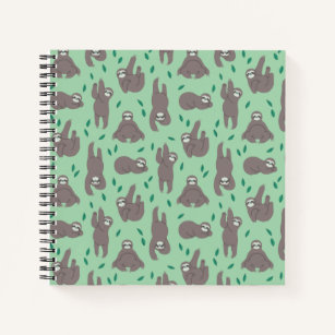 Sloth Notebooks | Zazzle.co.uk