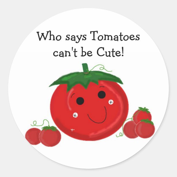 Tomato Stickers & Labels | Zazzle UK