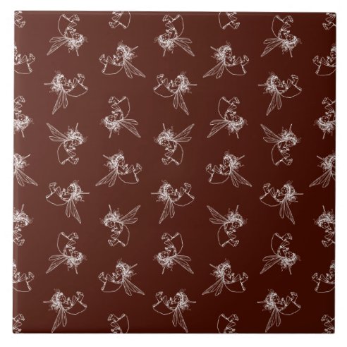 Cute Angels Decorative Ceramic Tiles | Zazzle.co.uk